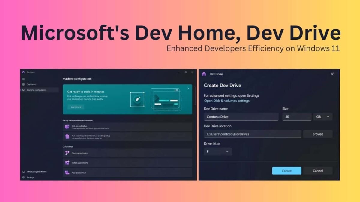 Die neue Dev Home App von Microsoft für Windows 11 erleichtert die ...